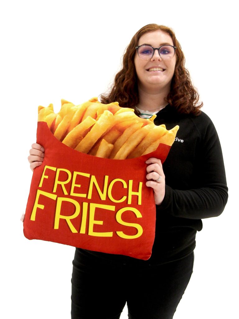 French Fries Cushion | Event Prop Hire