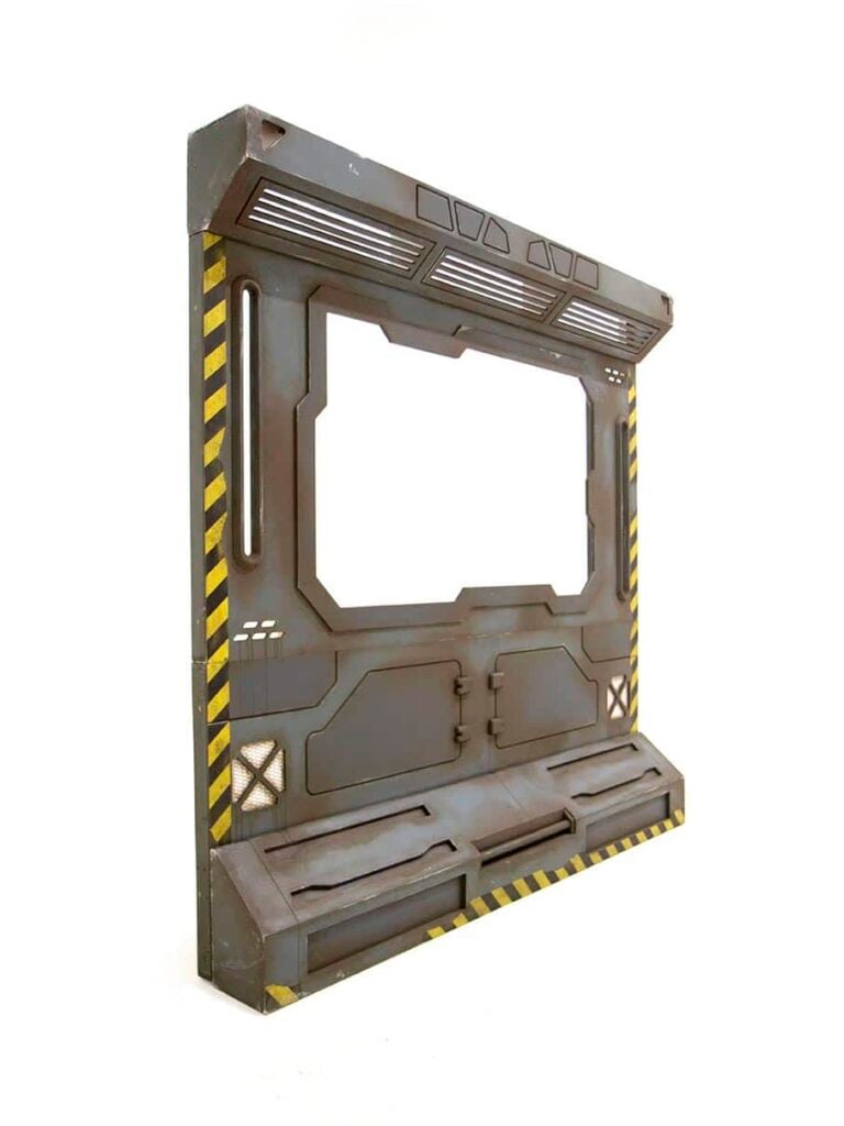 Spaceship Bulkhead with Window | EPH Creative - Event Prop Hire