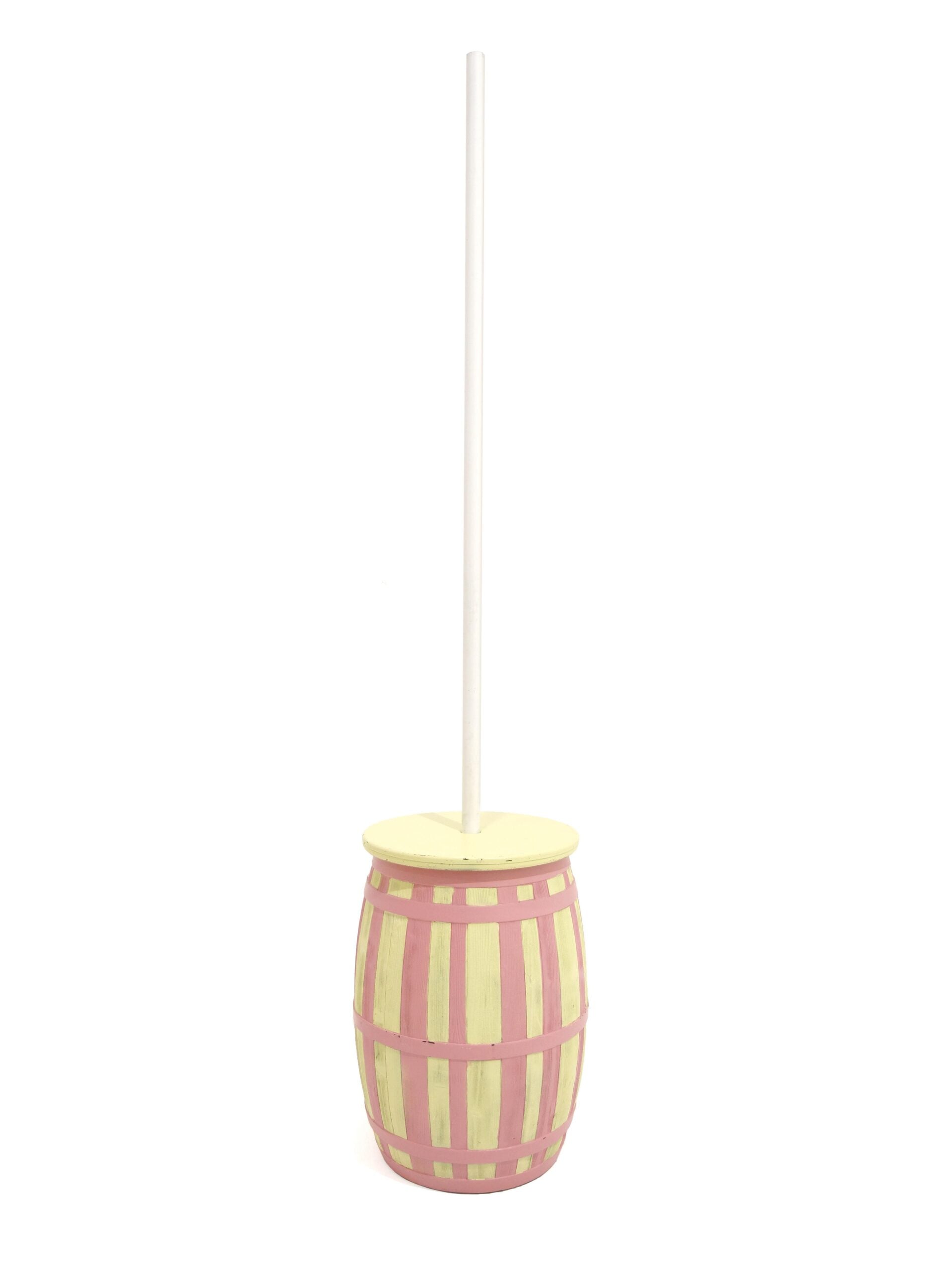 Striped Rustic Barrel Bunting/Festoon Unit 3m (Pink/Yellow) | EPH ...