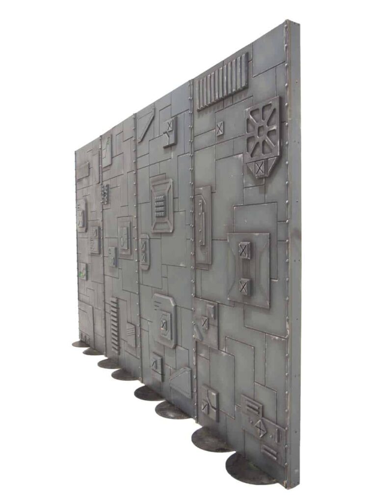Sci-Fi Metal Effect Modular Wall Backdrop #1 - Medium | EPH Creative ...