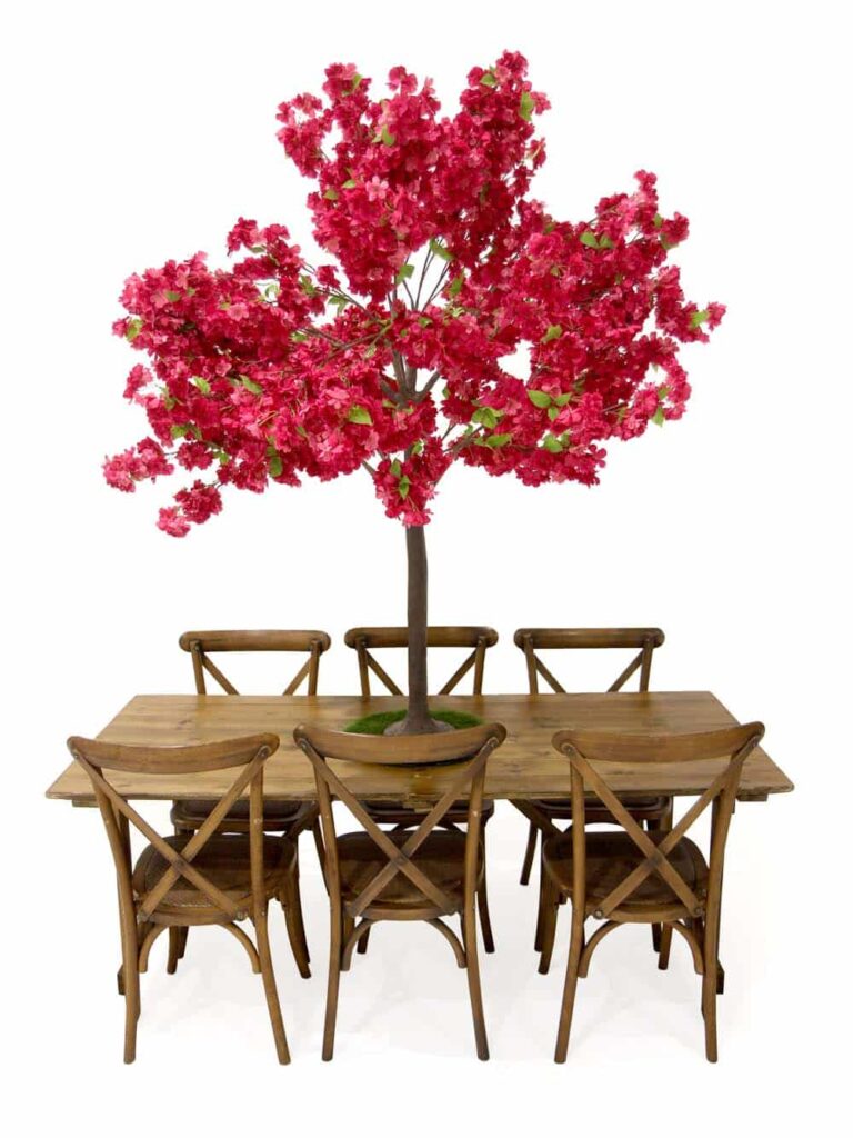Table Top Tree (1.8m) - Cerise Blossom | EPH Creative - Event Prop Hire
