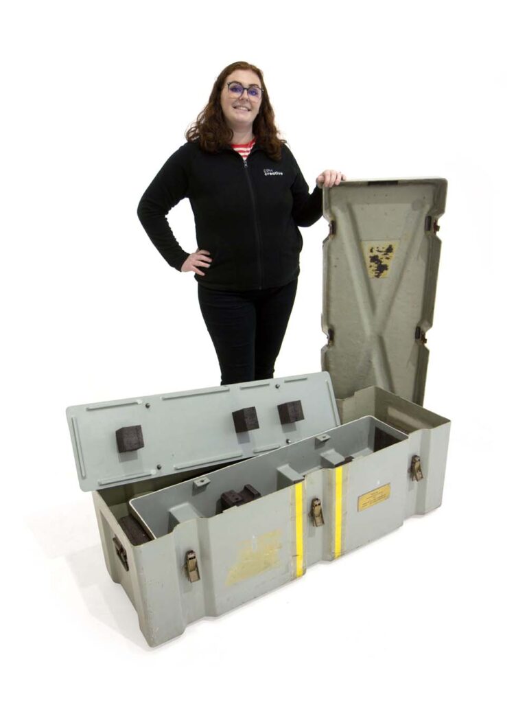 Military Weapons Box - Set of 2 | EPH Creative - Event Prop Hire