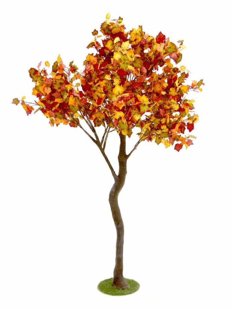 Y-Shaped Tree (2.7m) - Autumn Foliage | EPH Creative - Event Prop Hire