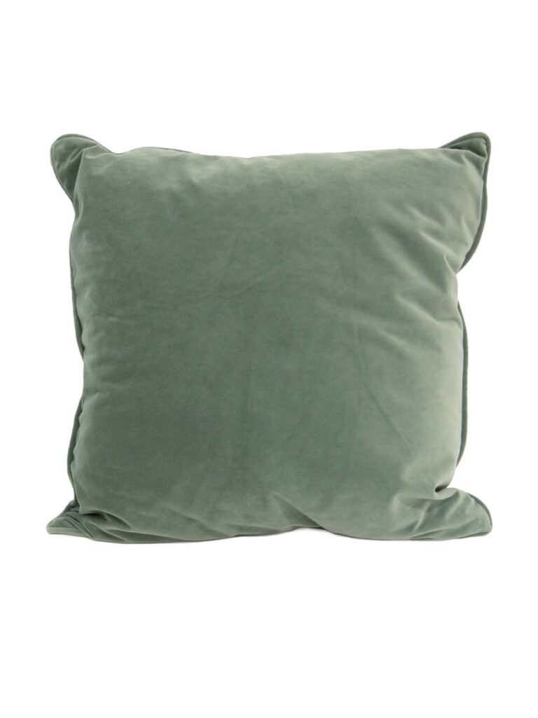 Velvet Cushion - Eucalyptus | EPH Creative - Event Prop Hire