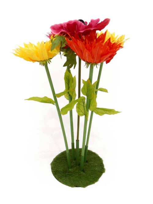Giant Flower Display - Bright Tropical | EPH Creative - Event Prop Hire
