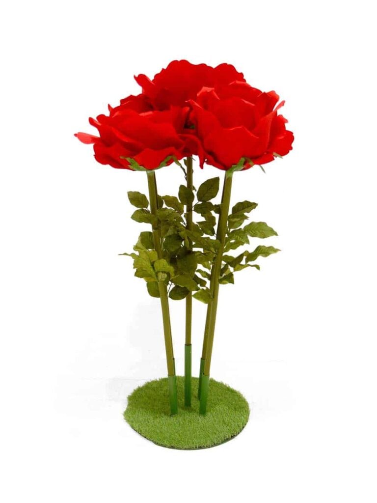 Giant Flower Display - Wedding Red | EPH Creative - Event Prop Hire