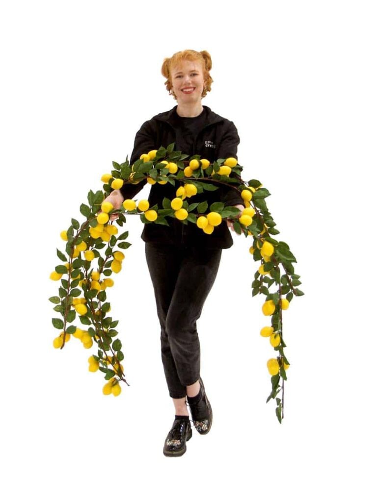 Lemon Garland - 6ft - Set of 3 | EPH Creative - Event Prop Hire