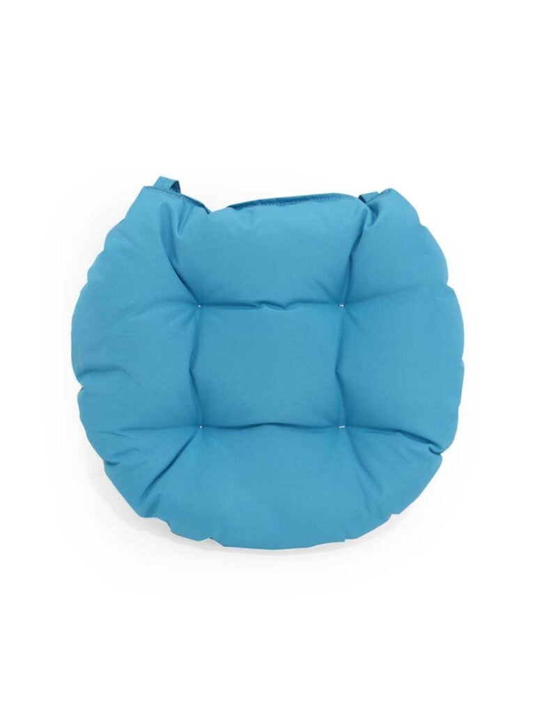 Round Seat Pad Cushion - Turquoise | EPH Creative - Event Prop Hire