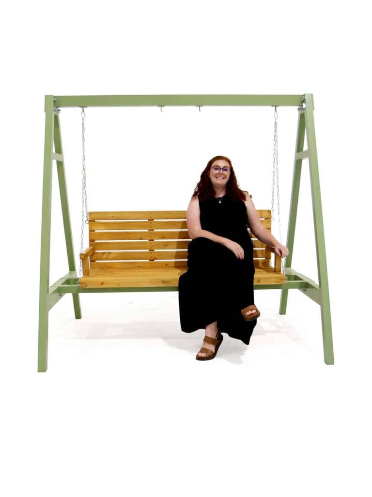 Swing Seat - Bench Seat | EPH Creative - Event Prop Hire