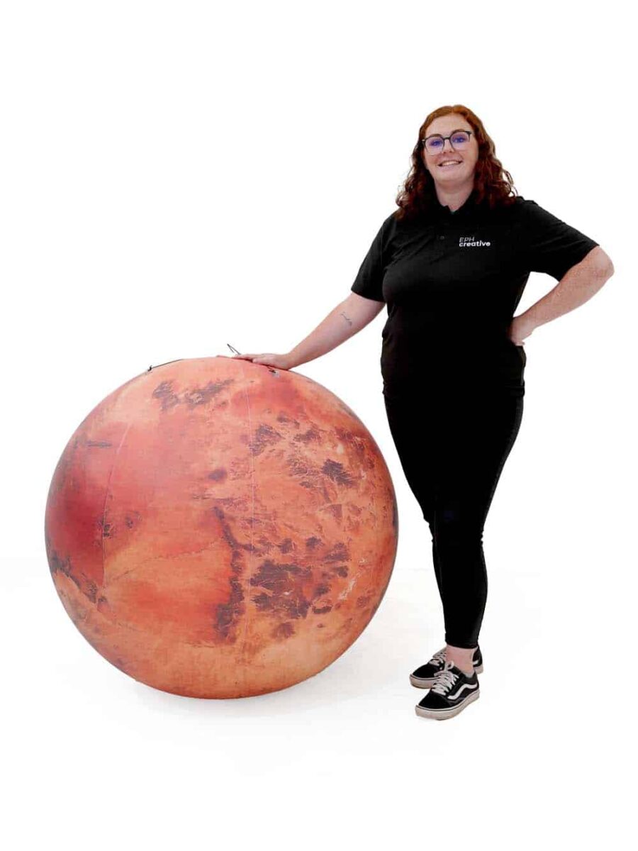 Giant Inflatable Planet - Mars - (Mains Powered) | EPH Creative - Event ...