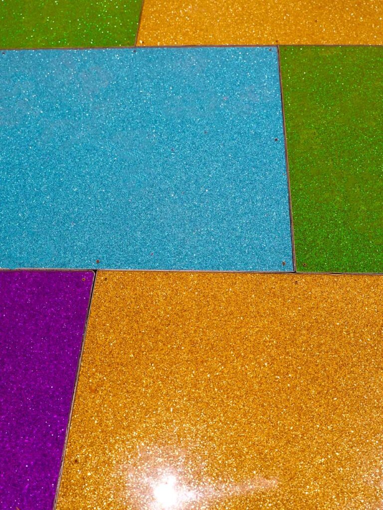 Glitter Dancefloor (2.9m x 2.9m) | EPH Creative - Event Prop Hire