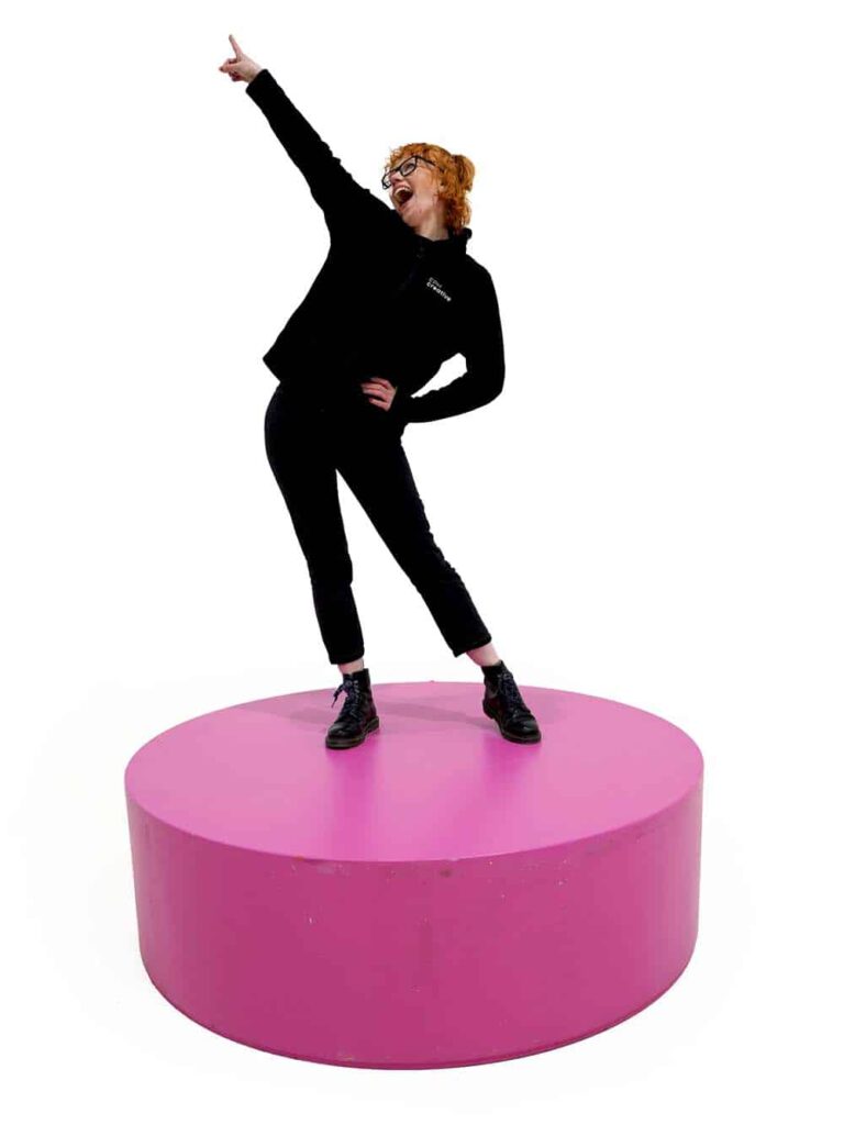 Giant Circle Plinth - 500mm | EPH Creative - Event Prop Hire