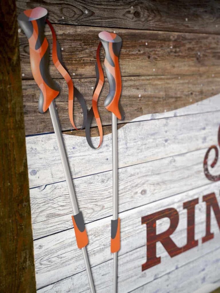 'Ski Slope Ring Fling' Ring Toss - Rustic Winter Fairground Game | EPH ...