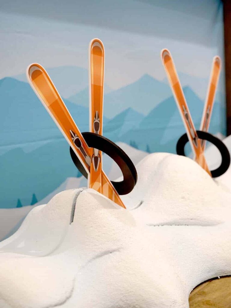 'Ski Slope Ring Fling' Ring Toss - Rustic Winter Fairground Game | EPH ...