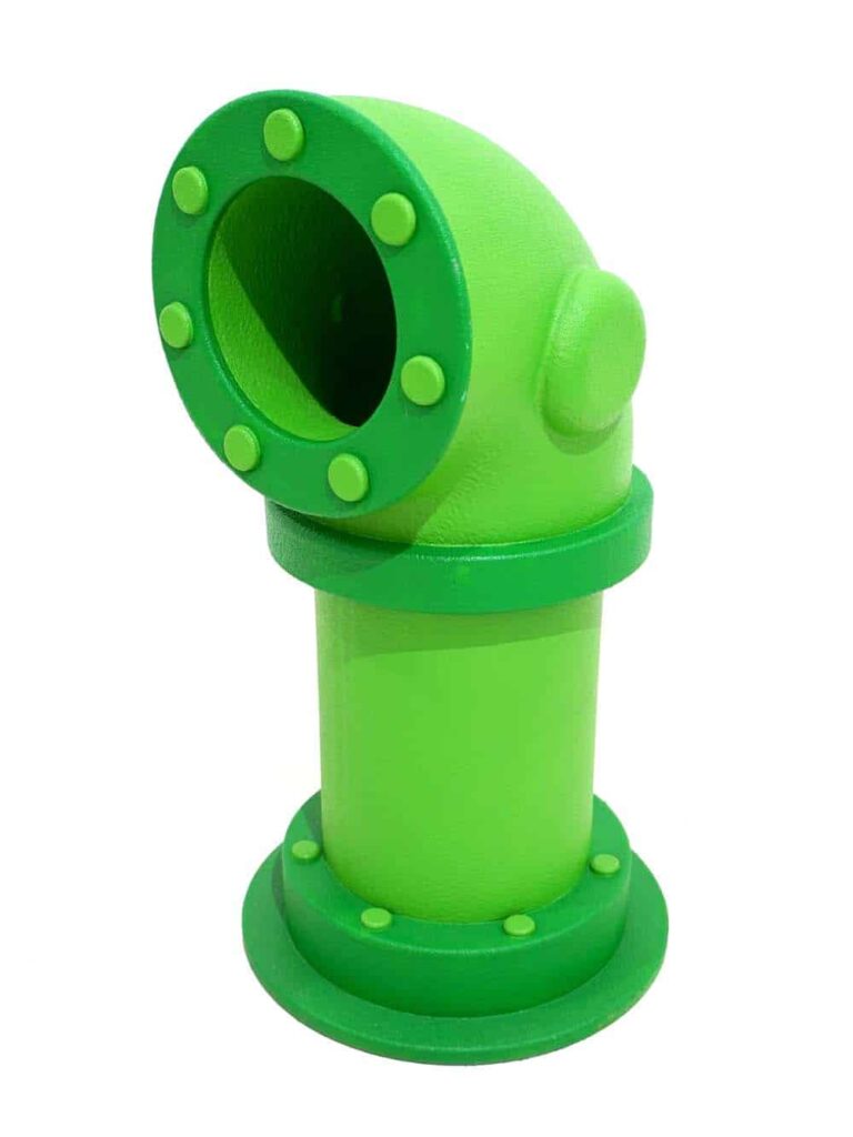 Giant Pipe - Green | EPH Creative - Event Prop Hire