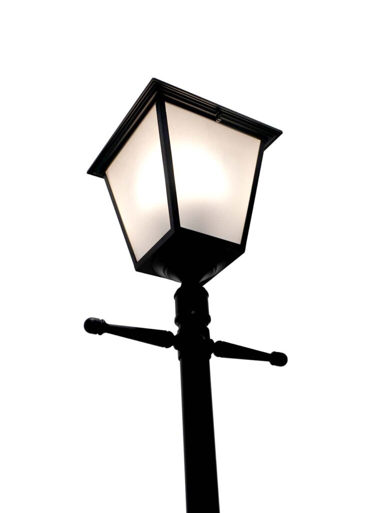 Outdoor LED Street Lamp - Single Headed | EPH Creative - Event Prop Hire