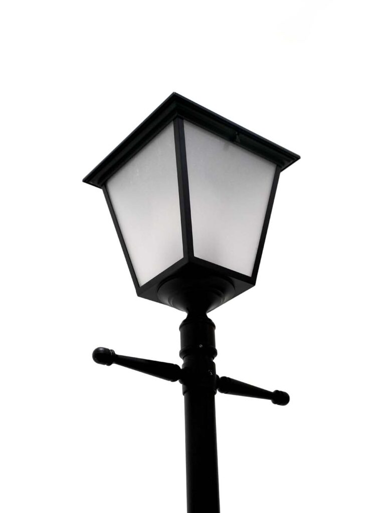 Outdoor LED Street Lamp - Single Headed | EPH Creative - Event Prop Hire