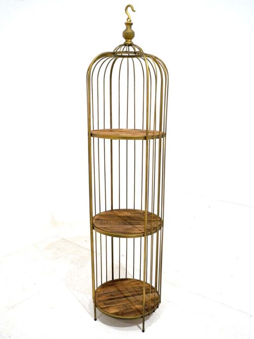 Antique Bird Cage Shelving Unit | EPH Creative - Event Prop Hire