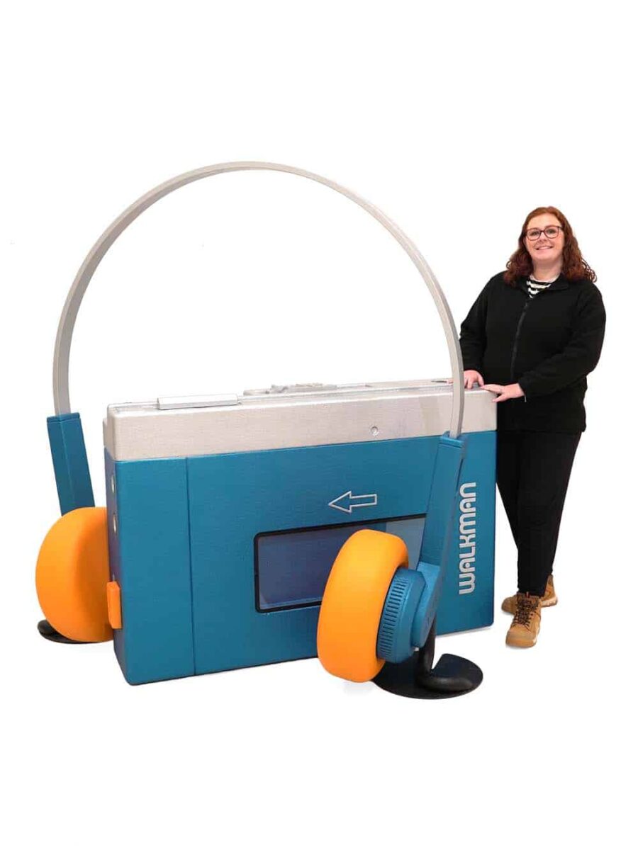 Giant Walkman & Headphones | EPH Creative - Event Prop Hire