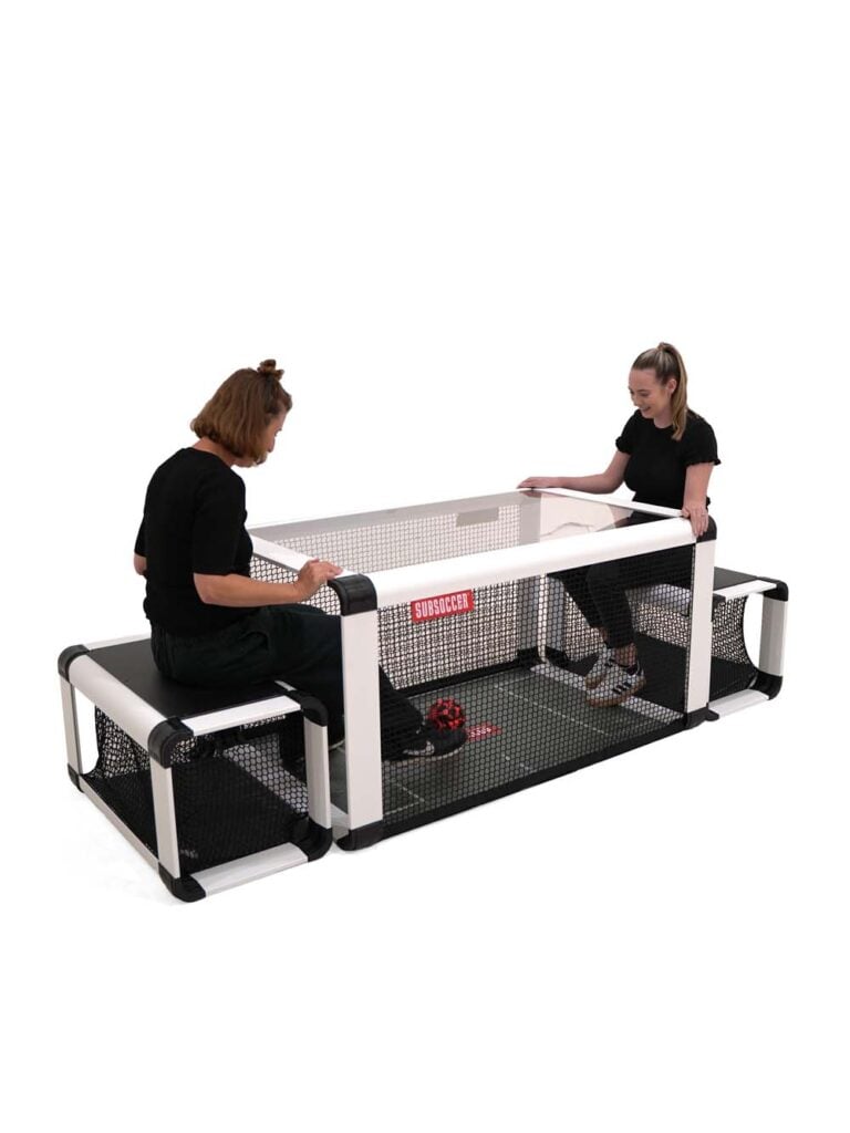 Subsoccer Table Football Game - White | EPH Creative - Event Prop Hire