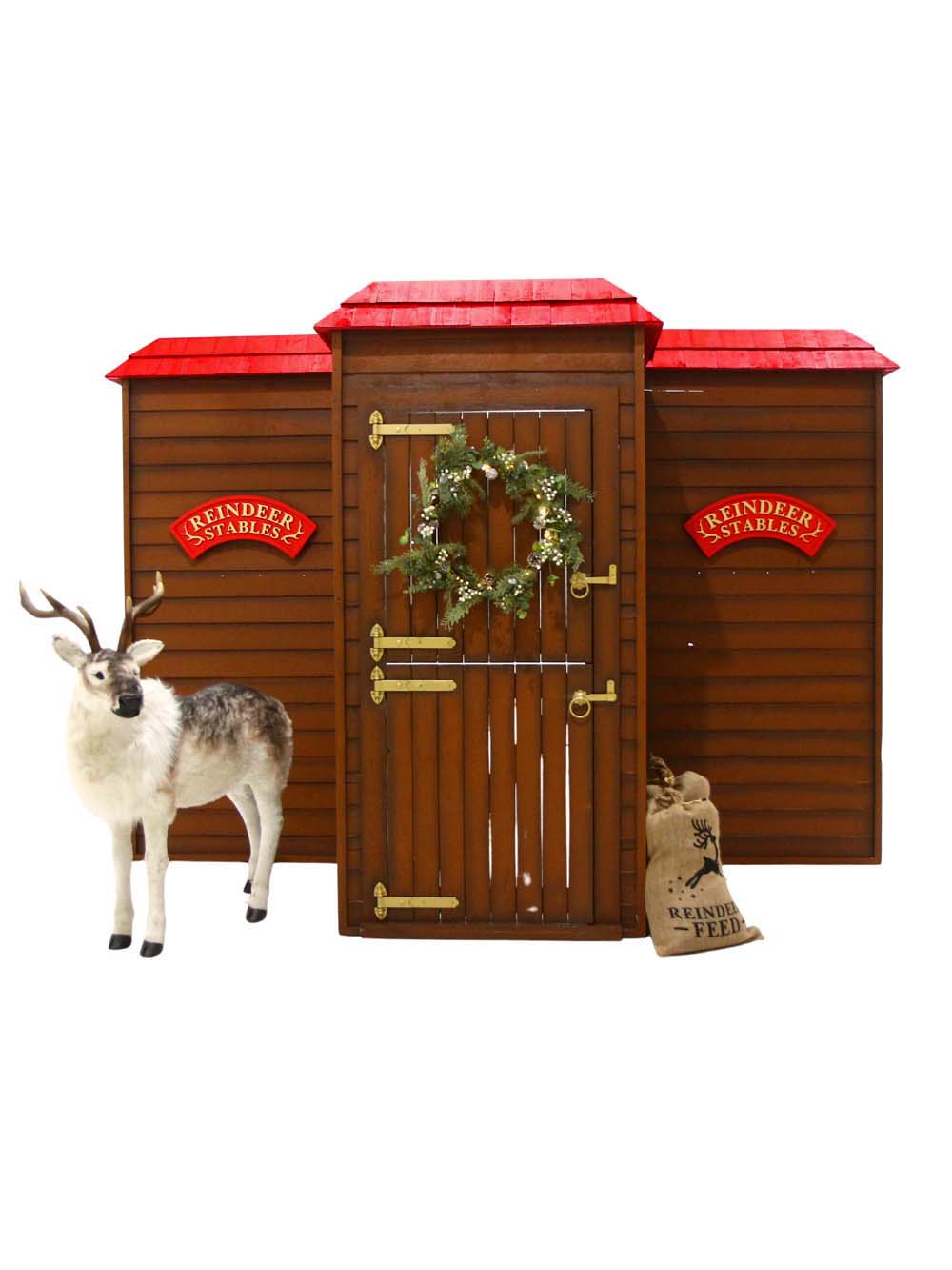 Reindeer Stable | EPH Creative - Event Prop Hire