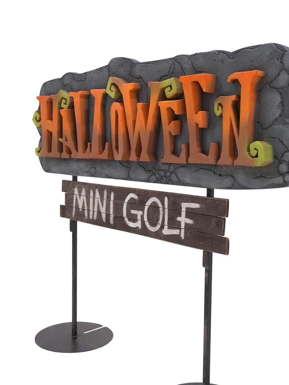 Halloween Mini Golf Sign | EPH Creative - Event Prop Hire